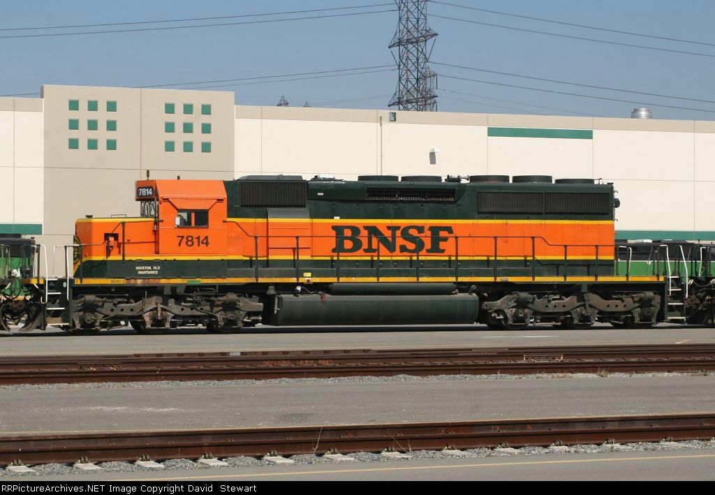 BNSF SD40-2 7814